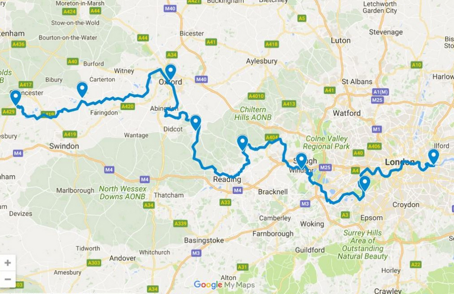 Walking the Thames Path, all 184 miles: a photographic journey - The ...